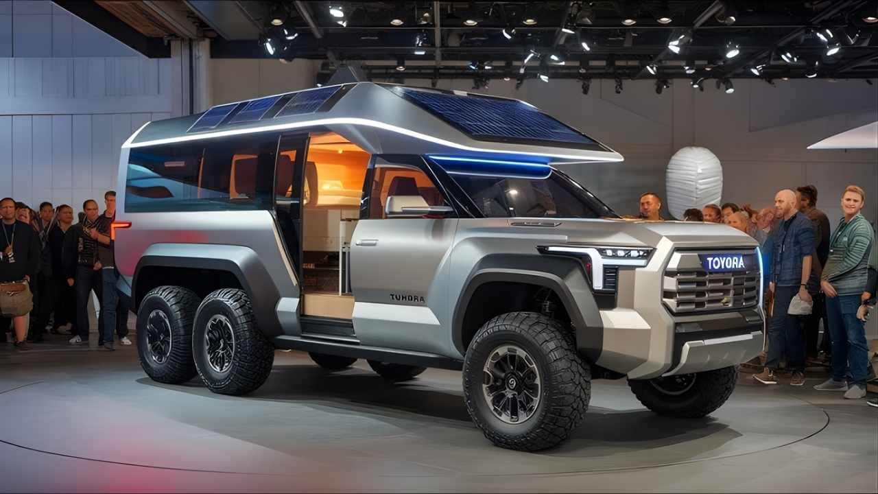 2026 Toyota Armored Sprinter 6×6 Camper with Military-Grade Protection ...